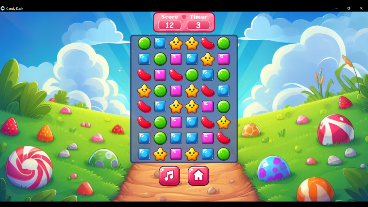 Candy Dash - HTML5 + MOBILE Game by GameDiStudio_ | CodeCanyon